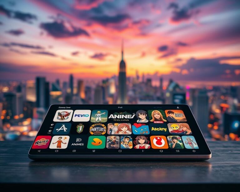 O universo dos apps de streaming de anime